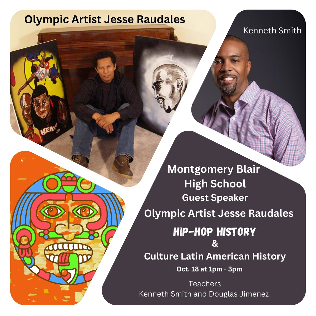 Jesse Raudales Guest Speaker at Motgomery Blair High School – jesseraudales