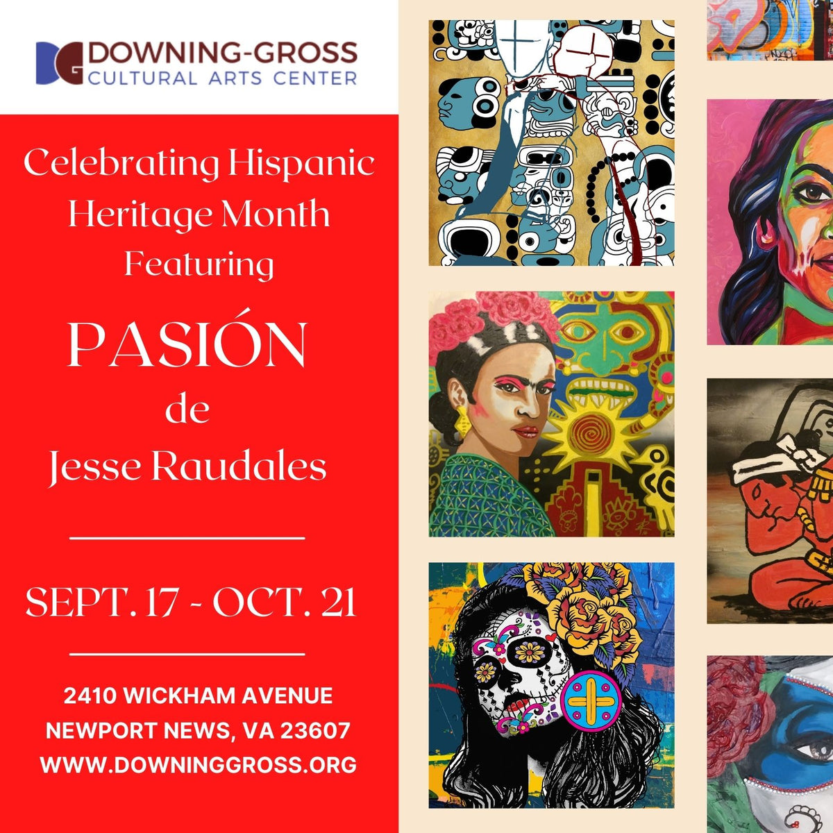 Pasión de Jesse Raudales Art Exhibit – jesseraudales