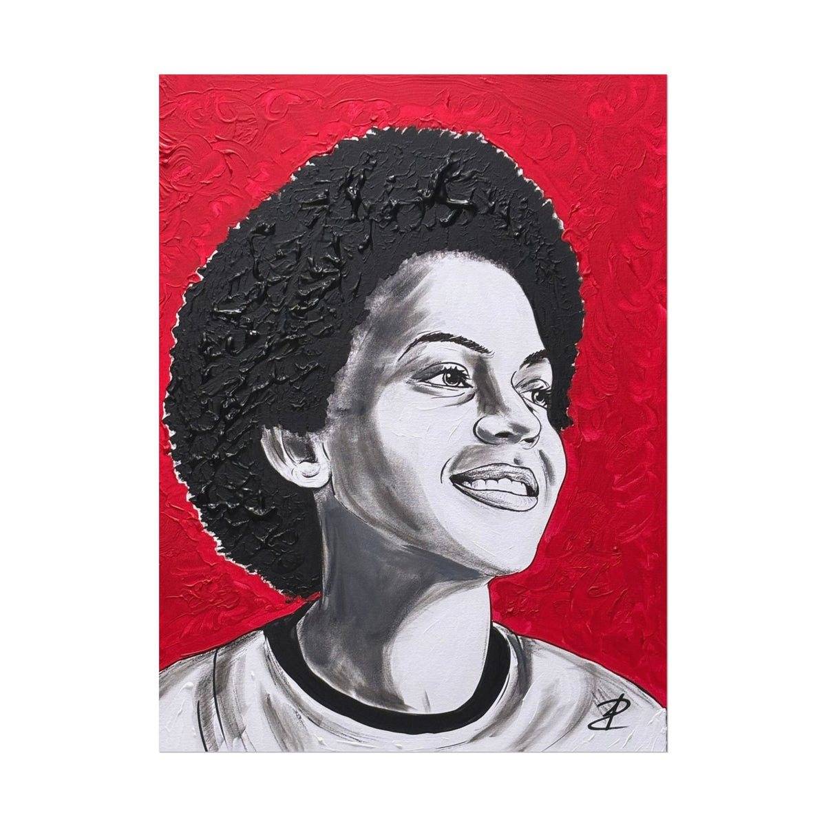 Nikki Giovanni by Jesse Raudales Rolled Posters – jesseraudales
